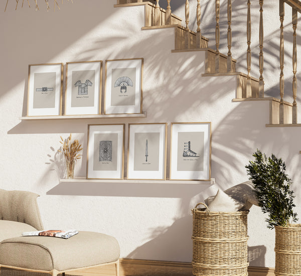 Armor of God Set of 8x10s - Digital Prints - Religious Home Decor ...