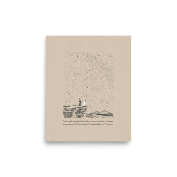 God's Promise to Abraham - Poster – BibleSketches